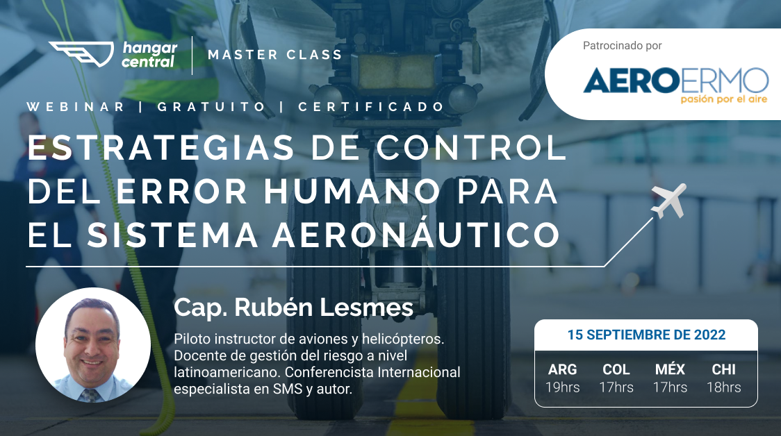 WEBINAR: Estrategias de Control del Error Humano para el Sistema ...
